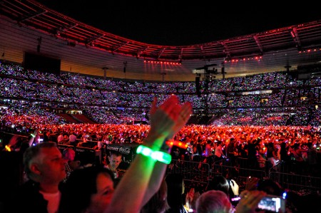 Coldplay in concert, Paris - ShutterLIVING